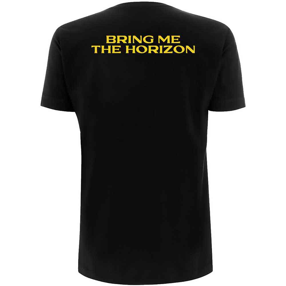 Bring Me The Horizon Spray Hex Back Print T-Shirt - Punx