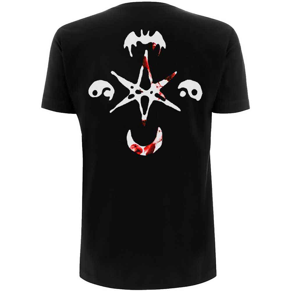 Bring Me The Horizon Symbols Black Back Print T-Shirt - Punx
