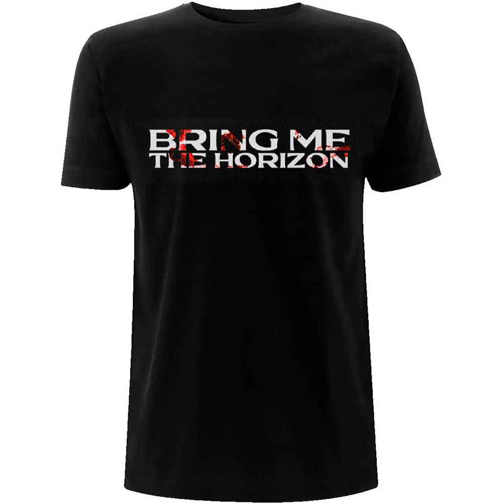 Bring Me The Horizon Symbols Black Back Print T-Shirt - Punx